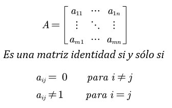 Tipos especiales de matrices - Matemática Informática y Educación