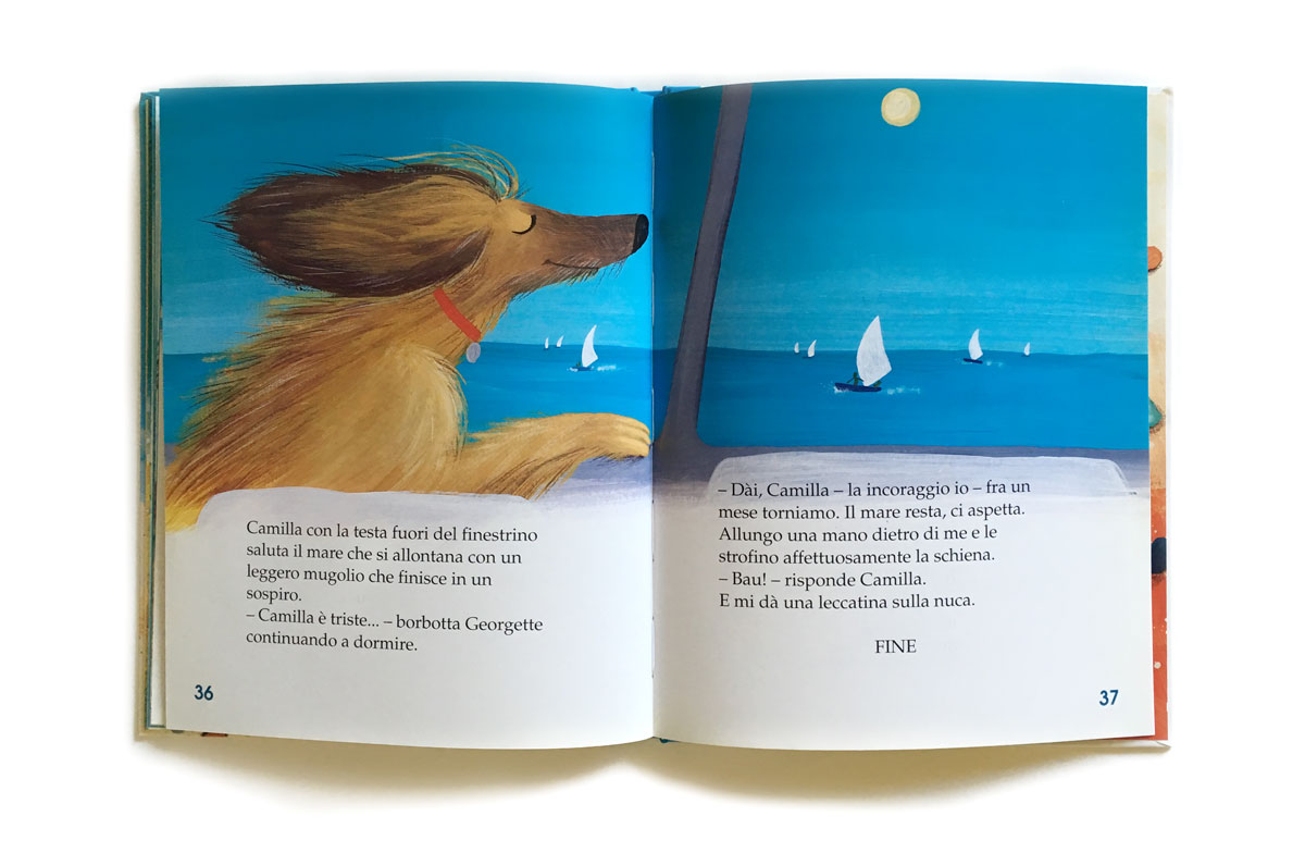 Sulla spiaggia dei sassi colorati - Manuela Leporesi illustrations for ...