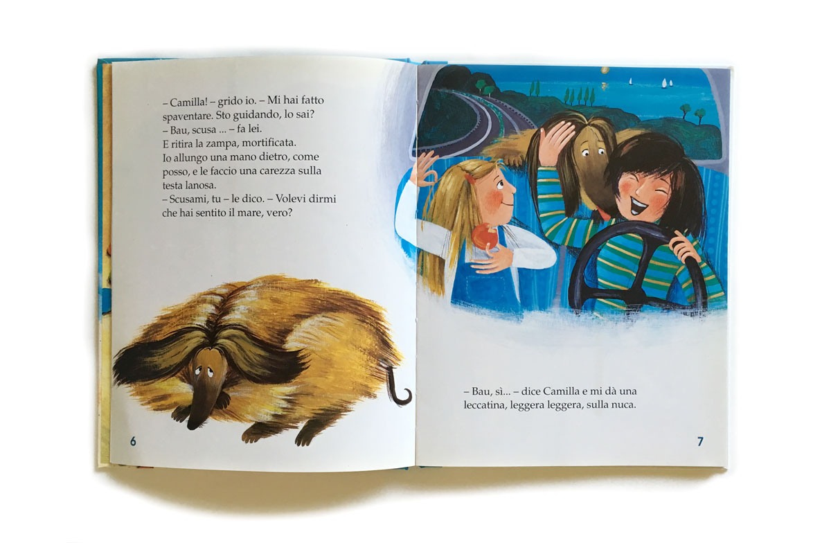 Sulla spiaggia dei sassi colorati - Manuela Leporesi illustrations for ...