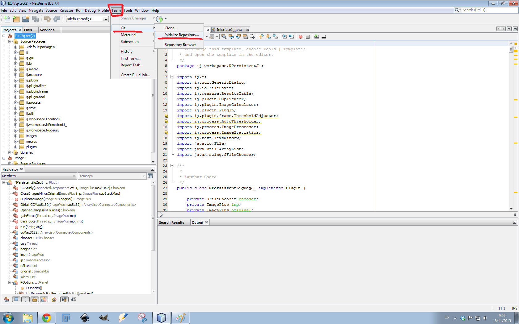 Configure Git In Netbeans Spineup