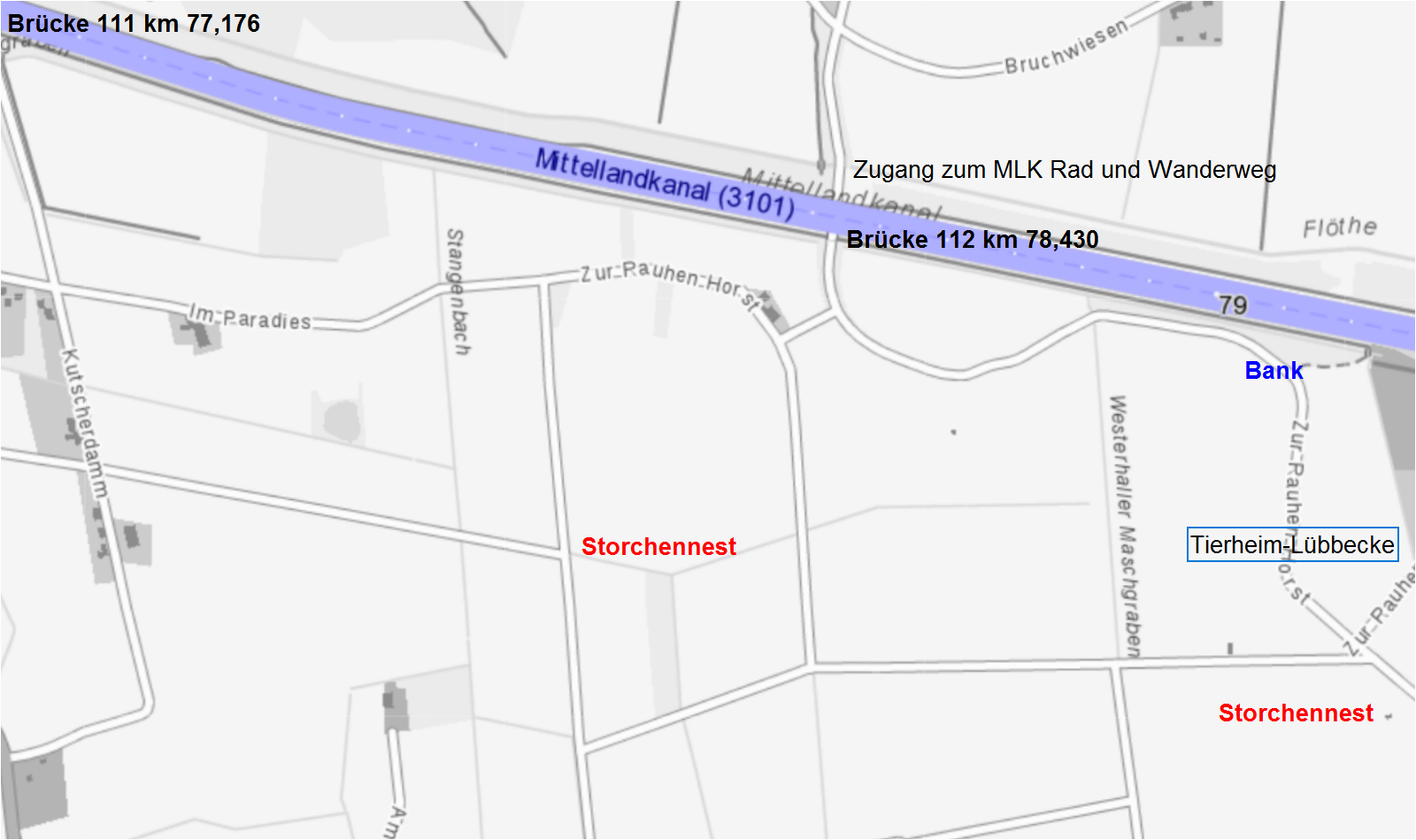 km 77,1 - 80,1 - Mittellandkanal und seine Geschichte....