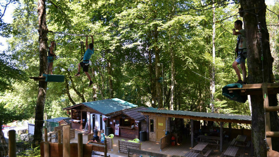 Léman Forest, parc de loisirs: accrobranche et laser game pour toute la famille. A la frontière ...