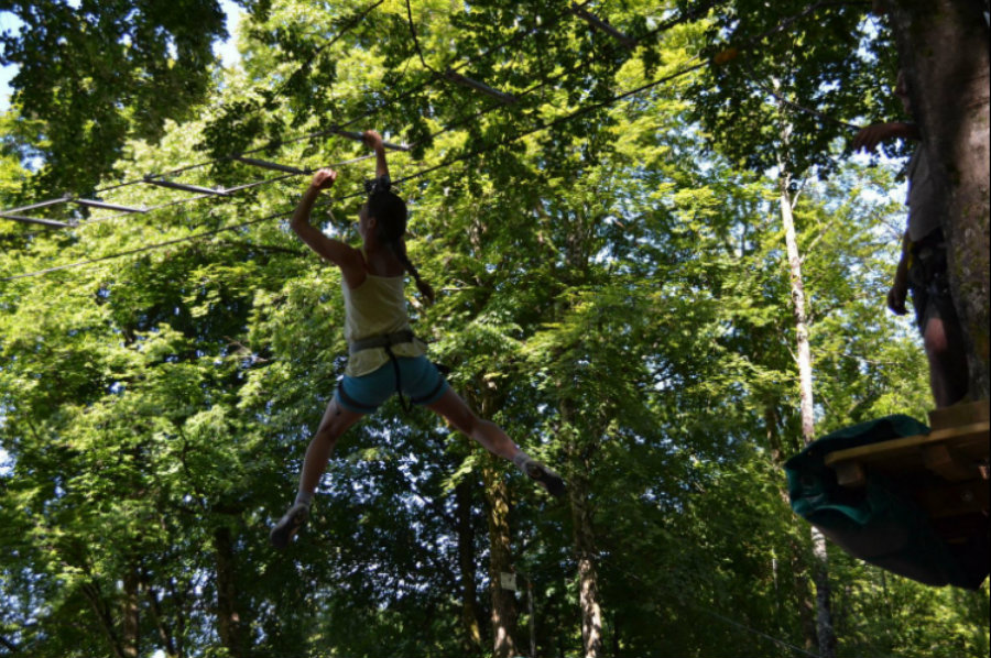 Léman Forest, parc de loisirs: accrobranche et laser game pour toute la famille. A la frontière ...
