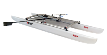 ROWonAIR® Ruderzubehör: teilbare Carbon Skulls rudern - Sportwerft®