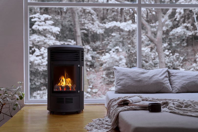 Nouveauté en matière de chauffage d’appoint au gaz, le modèle Volga est ...