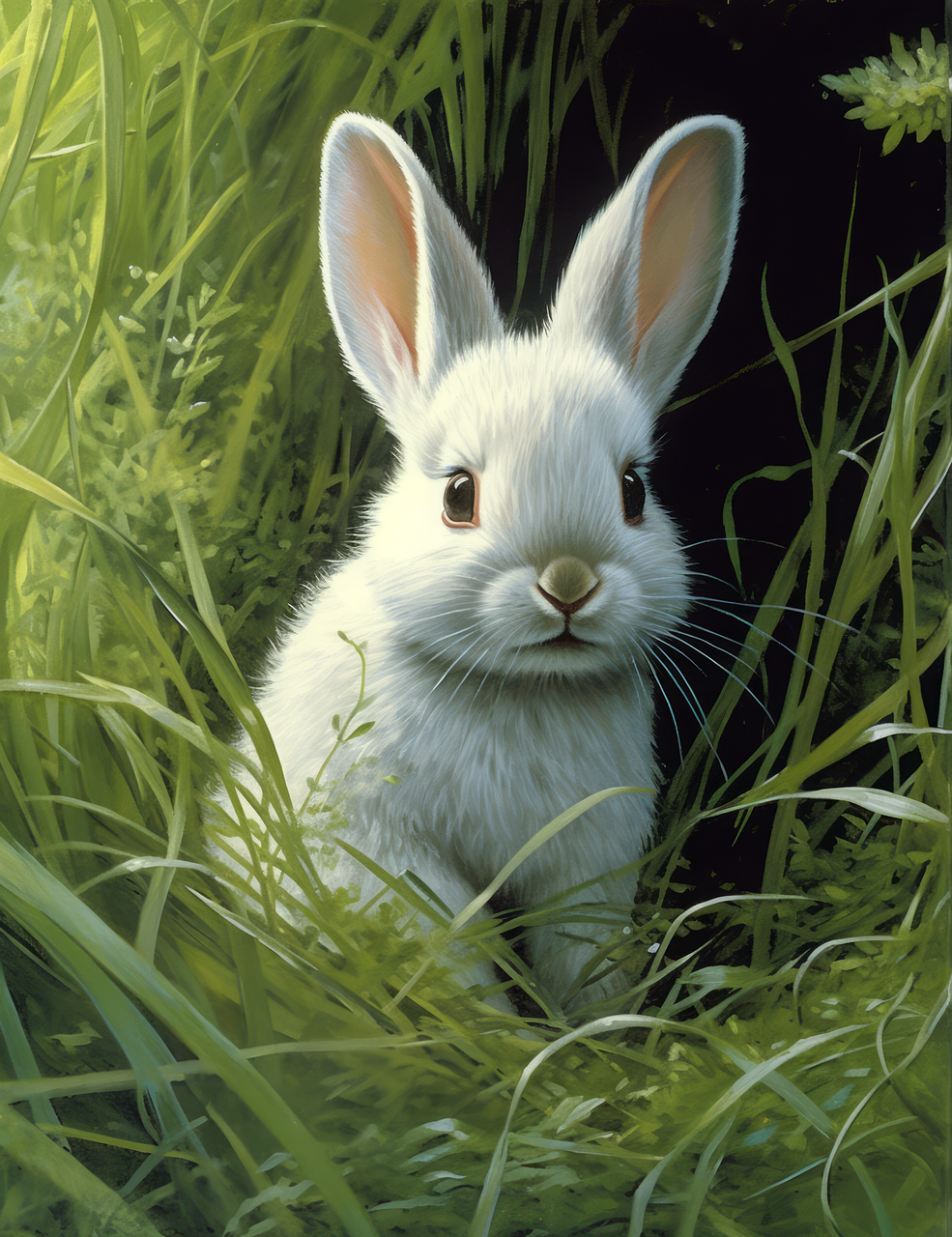 Le lapin blanc - Site de conscience-cristalline