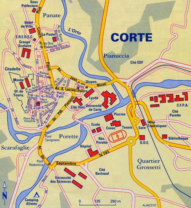 Plan de Corté - Corse ile de beaute