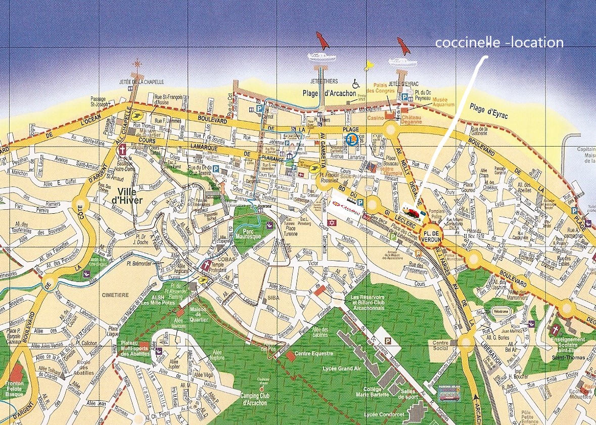 PLAN D'ARCACHON - Site de coccinelle-location