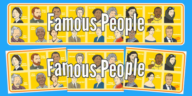My favourite famous person - English4fun Box