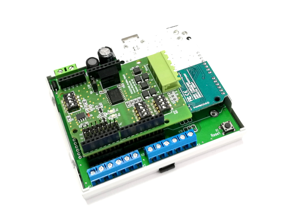 din rail enclosure set for Arduino UNO - Zihatec GmbH