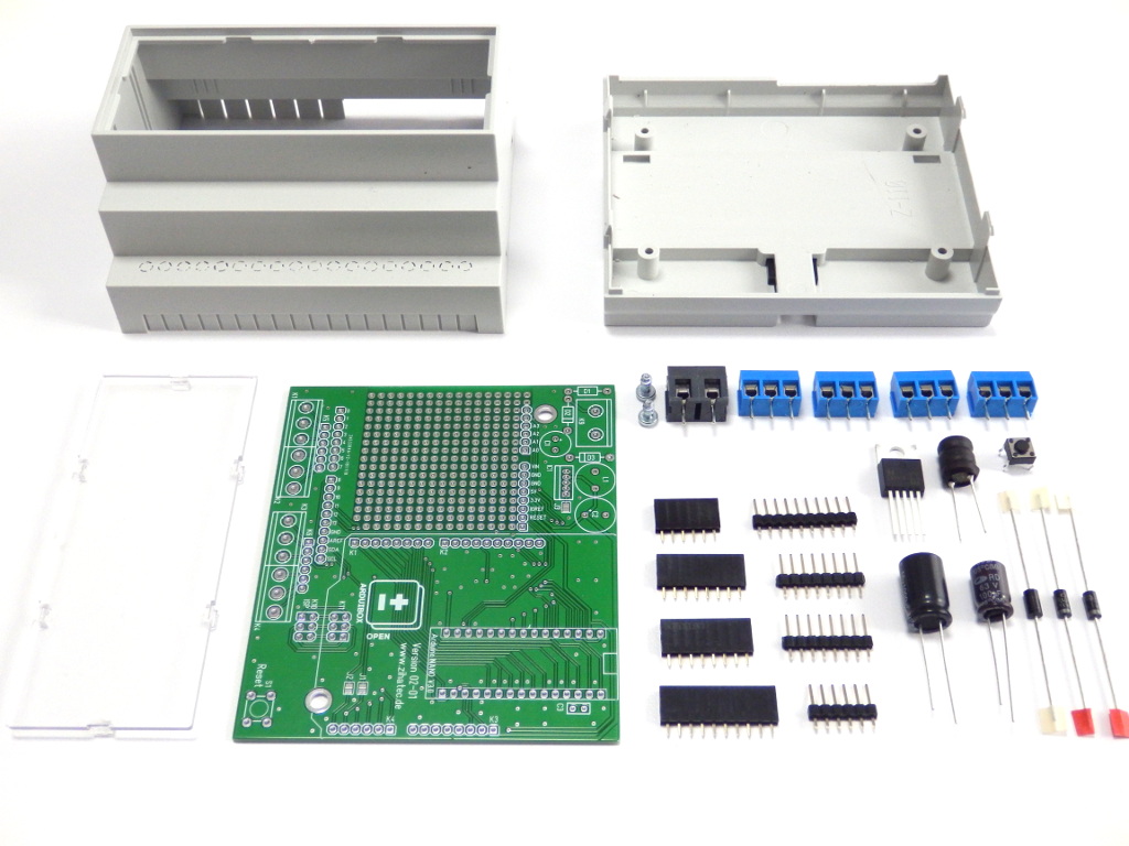 din rail enclosure set for Arduino UNO - Zihatec GmbH