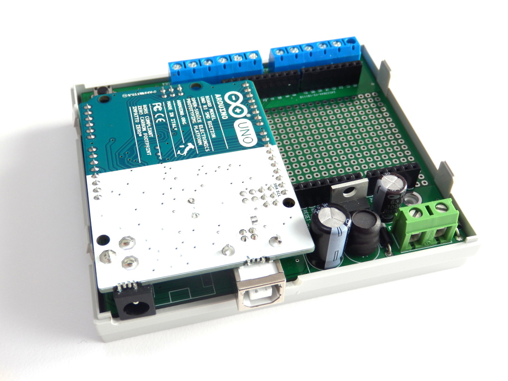din rail enclosure set for Arduino UNO - Zihatec GmbH