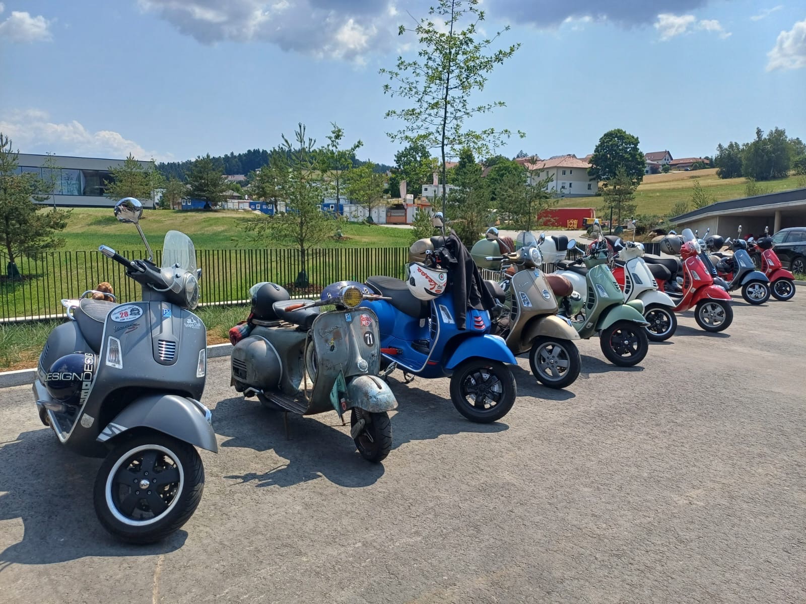 Ausfahrt - Glorios Bastards - Loxone Campus - Vespa Club Rohrbach