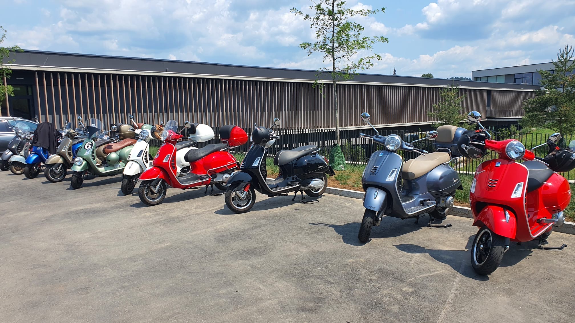Ausfahrt - Glorios Bastards - Loxone Campus - Vespa Club Rohrbach