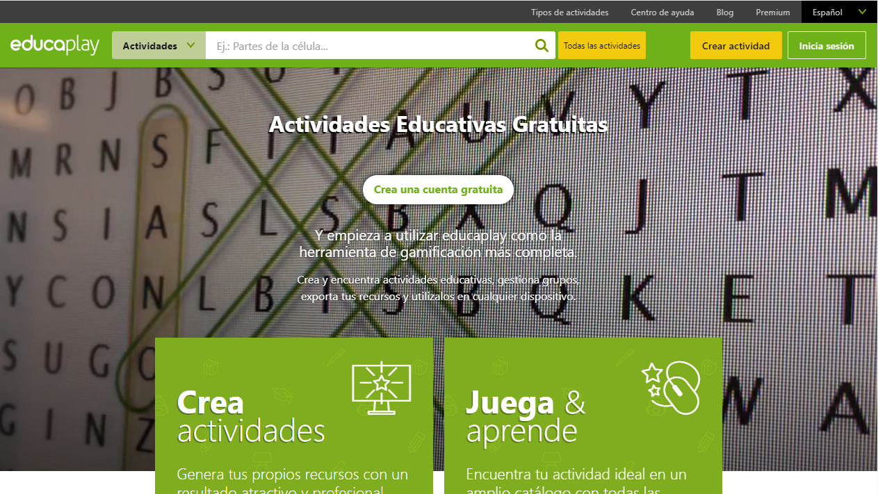 EDUCAPLAY - Página web de cursogamificaciontic