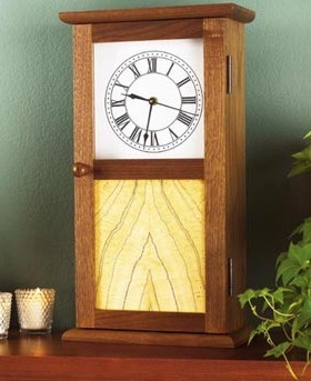Shaker Clock Plan & Parts - Schlabaugh & Sons