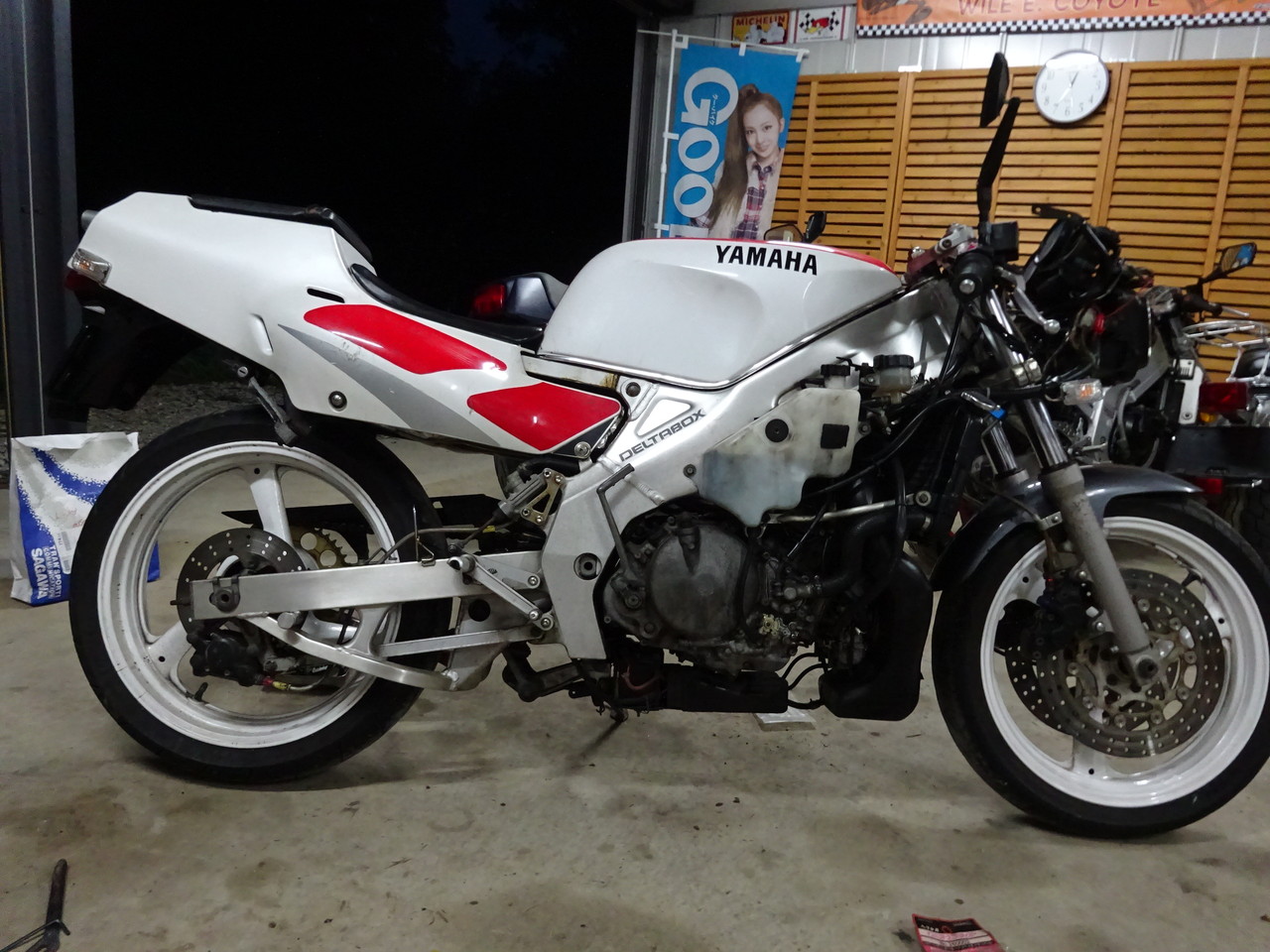 TZR250 3MA やっと調子よくなりました。 - 茨城で中古バイクの買取販売やオークション代行はお任せください！