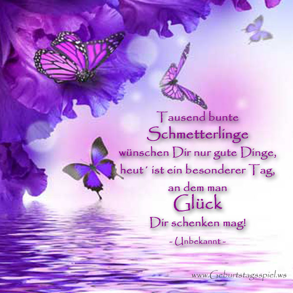 GEBURTSTAGSSPRÜCHE | Sprüche & Wünsche - ️