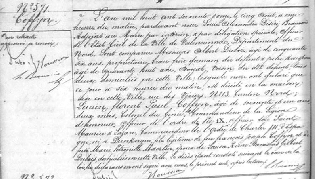 PAUL COFFYN, PERSONNAGE HISTORIQUE - georges coquilhat jimdo page!