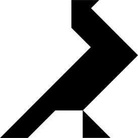 Tangram Pigeon - Tangram puzzle #186 - Providing teachers and pupils ...