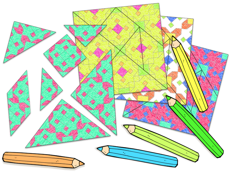 Hundreds of tangram puzzles to solve - Providing teachers and pupils ...