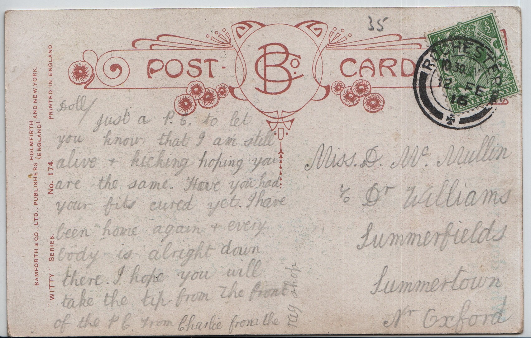 British Postcards 4 - holbrook