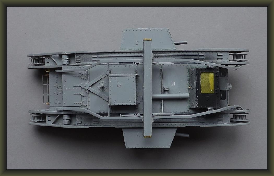 British Mark V "Male" Tank - The Gun Bucket. A Military Model Showcase