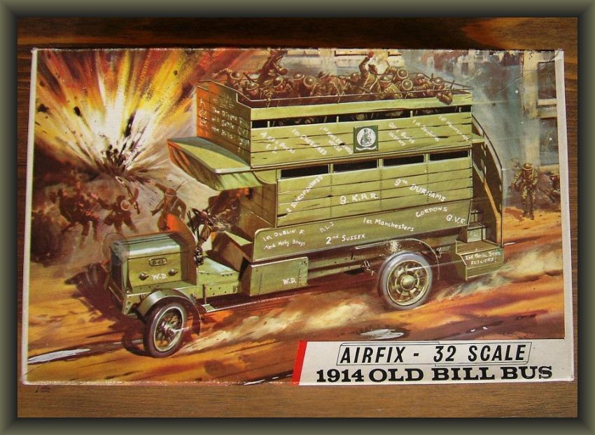 Airfix Old Bill Bus 1/32 - The Gun Bucket. A Military Model Showcase
