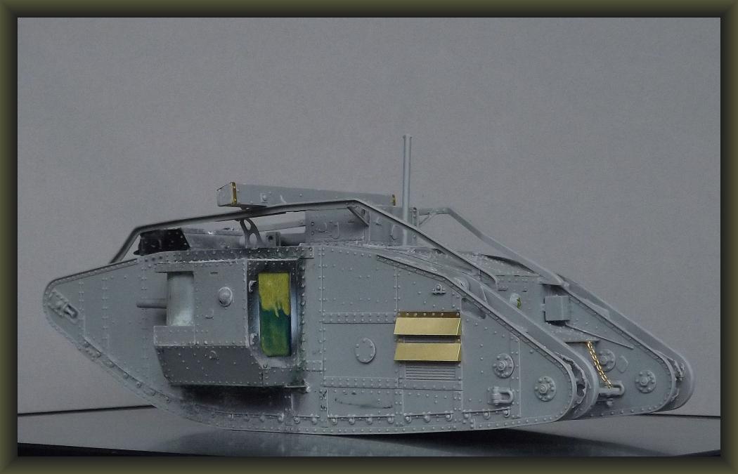 British Mark V "Male" Tank - The Gun Bucket. A Military Model Showcase