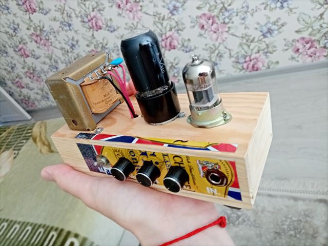 6f1p Guitar Amplifier - TENTEC 電子工作メモ帳