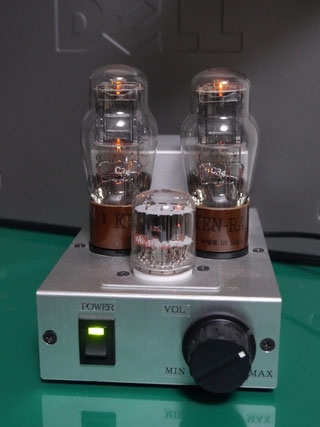 低電圧真空管アンプ - TENTEC 電子工作メモ帳