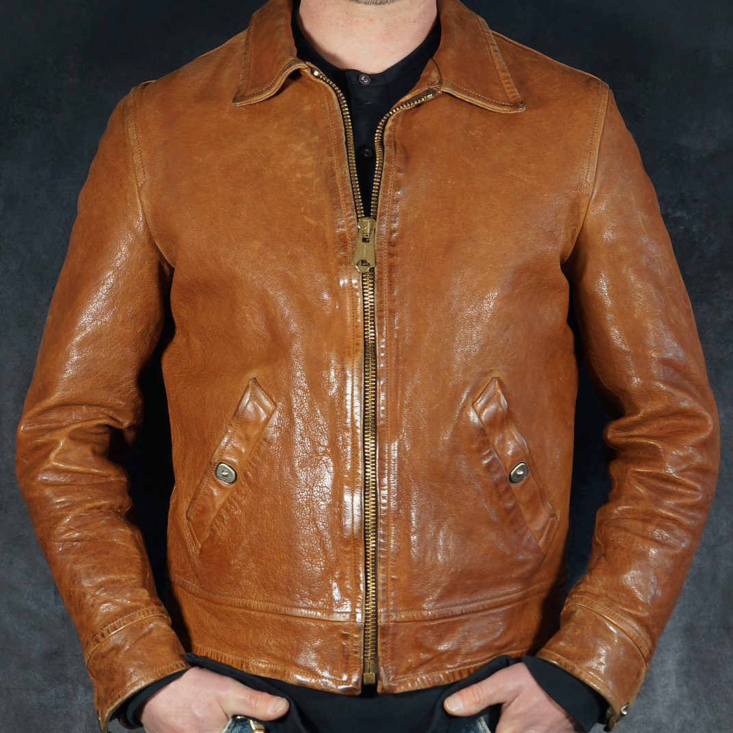 THEDI LEATHERS COGNAC - Lederladen Ulm