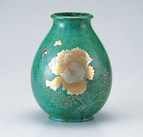銅製花瓶(2) - 高岡銅器展示館 銅製花瓶(2) - 高岡銅器展示館