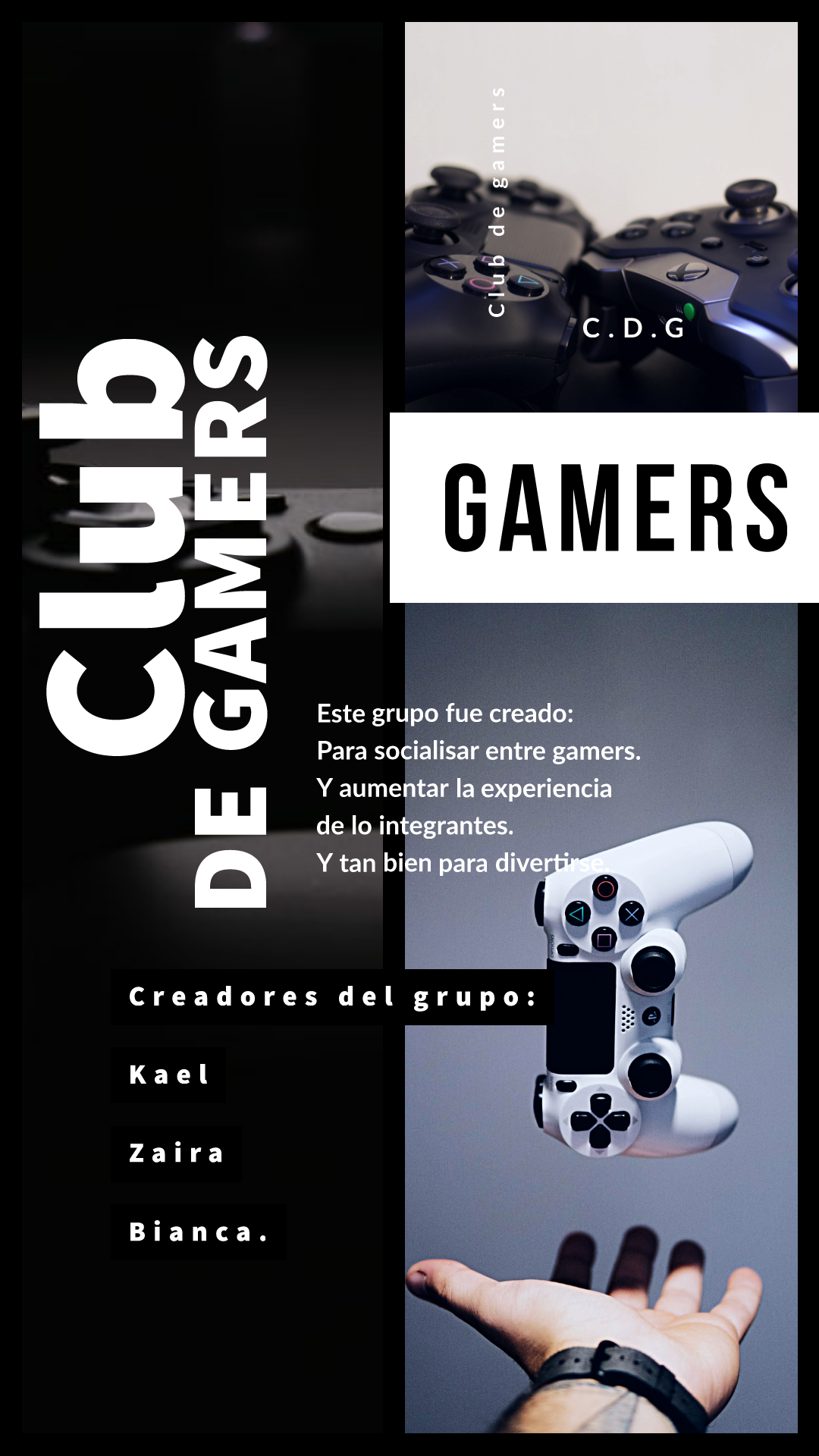 Club de gamers - Página web de clubdegamers