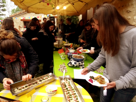 Buffet cru & végétarien cuit :) - bonobonheur