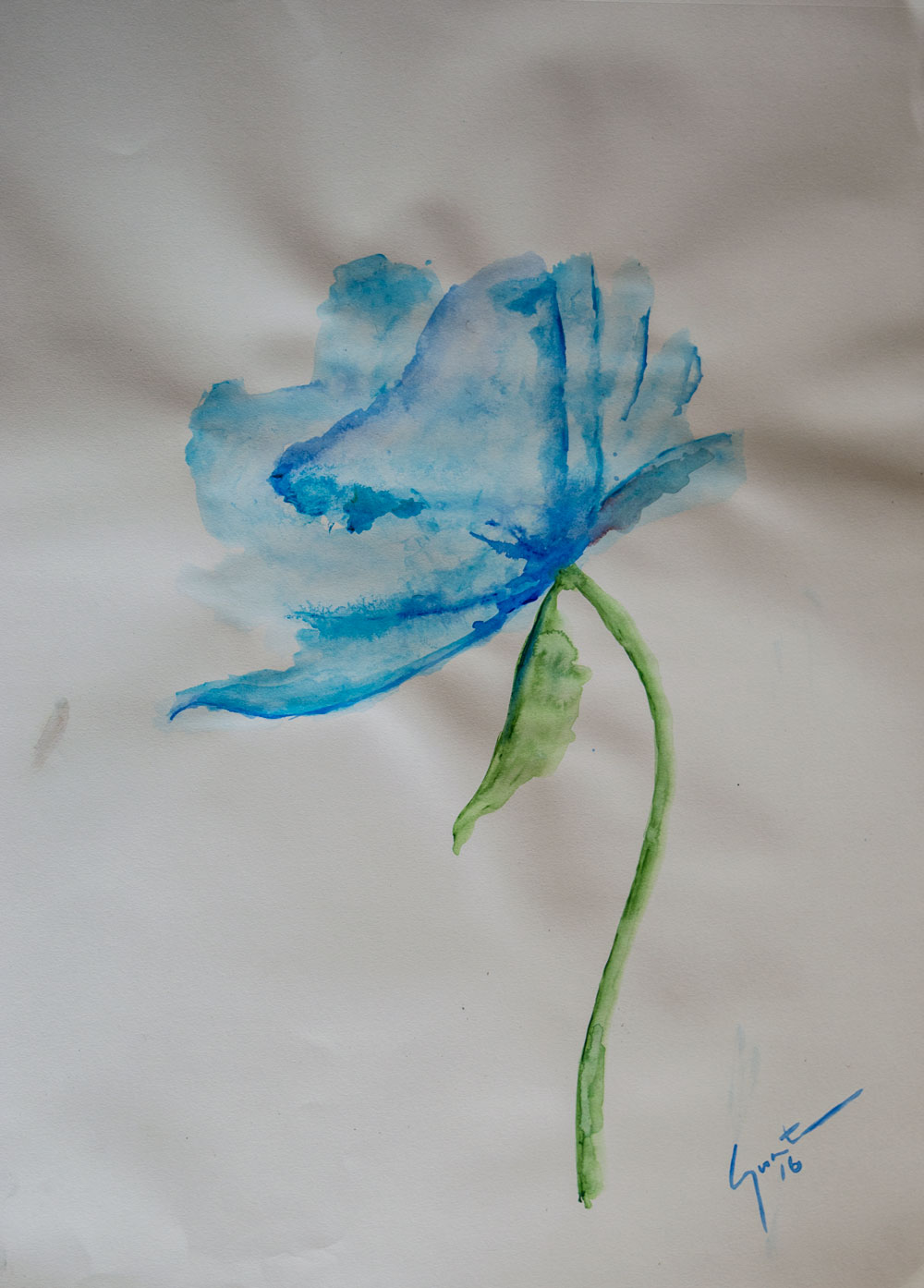 Watercolor - Gunter's Fine Art, Modern Metal Art