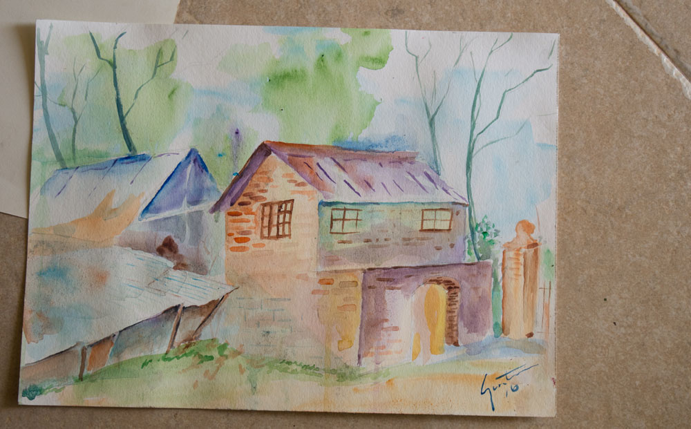 Watercolor - Gunter's Fine Art, Modern Metal Art