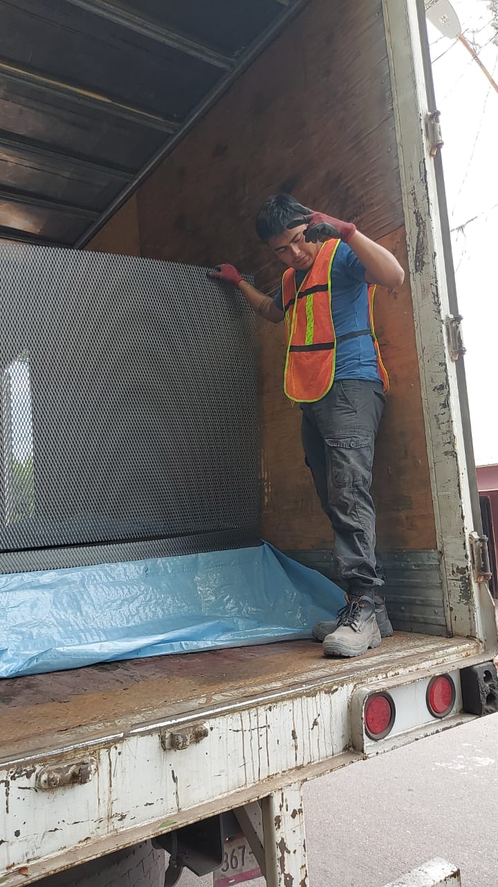 REJILLA MINI LOUVER MESH 75-14 (HOJA) - GruDisA Metal Desplegado ...