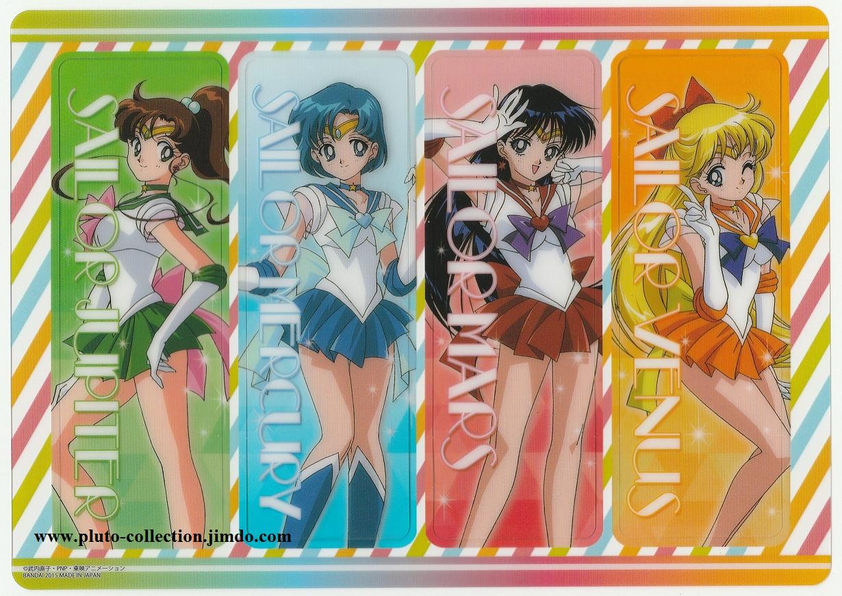 Carddass Jumbo Bookmark set - pluto-collection2