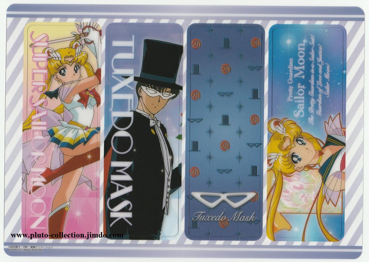 Carddass Jumbo Bookmark set - pluto-collection2