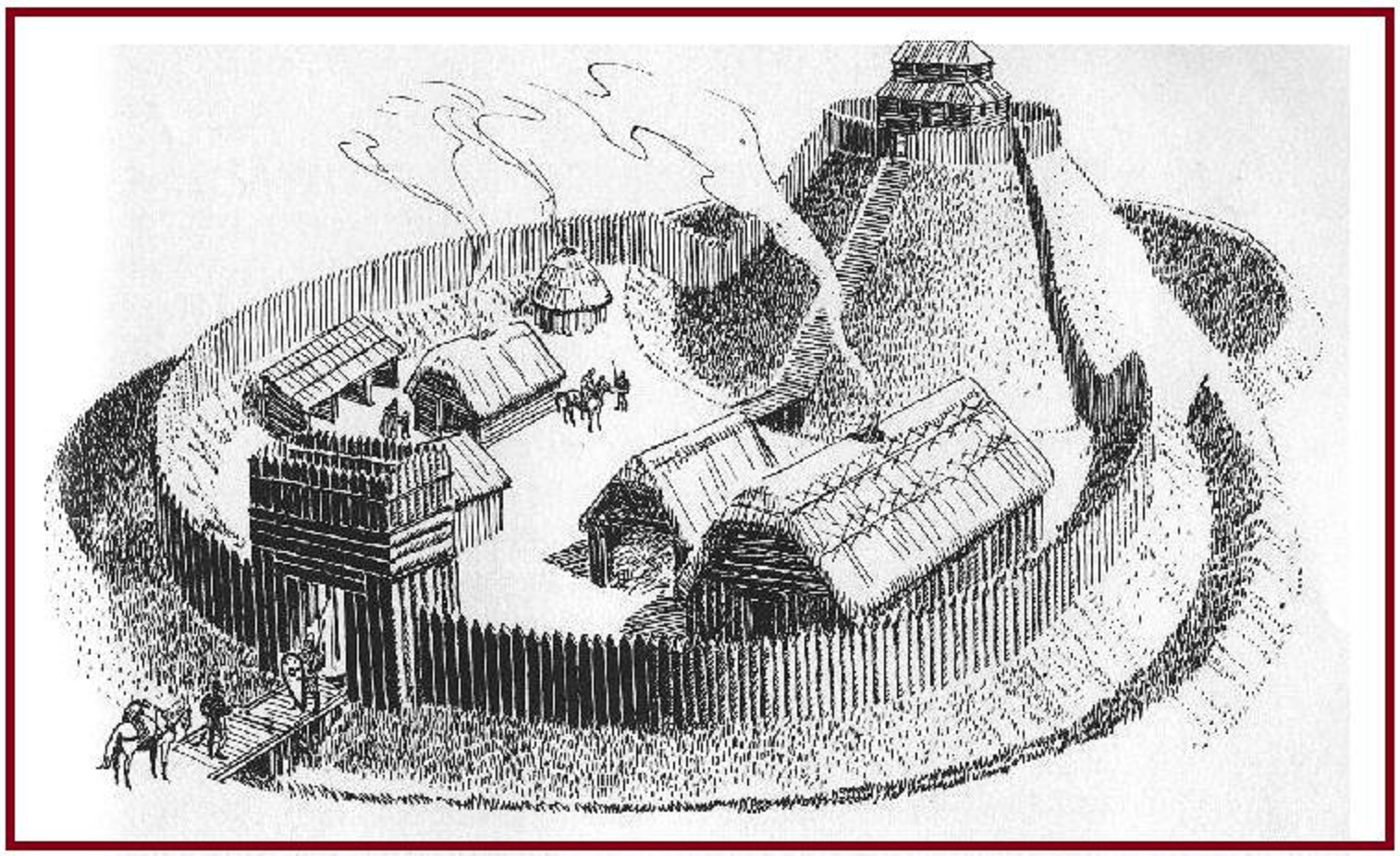 Norman Castle Diagram