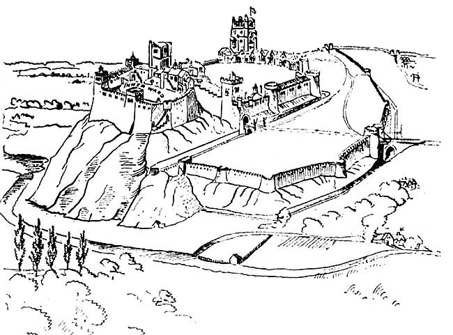 Norman Castles - A History of Langar for young people