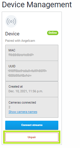 How to setup Angelcam Ready (updated) - CamON Live Streaming