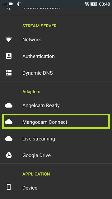 How to setup Mangocam - CamON Live Streaming
