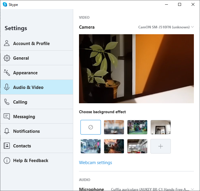 How to use CamON as a standard webcam in Windows 10 - CamON Live Streaming