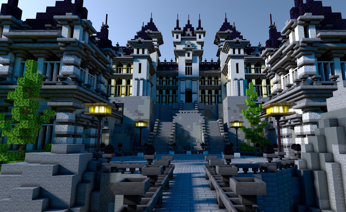 Spawn Castle - Página web de minecraftmapbedrock