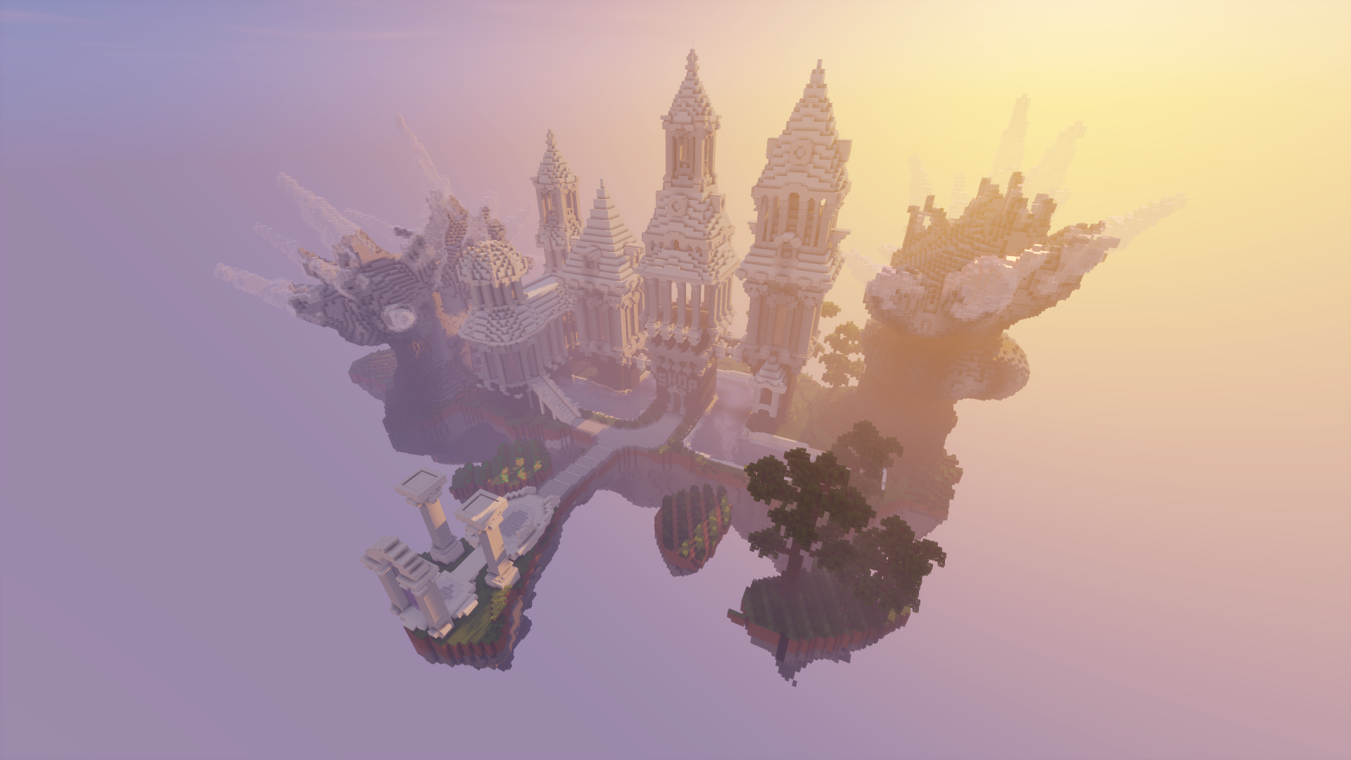 Spawn Skyblock Imperium - Página web de minecraftmapbedrock