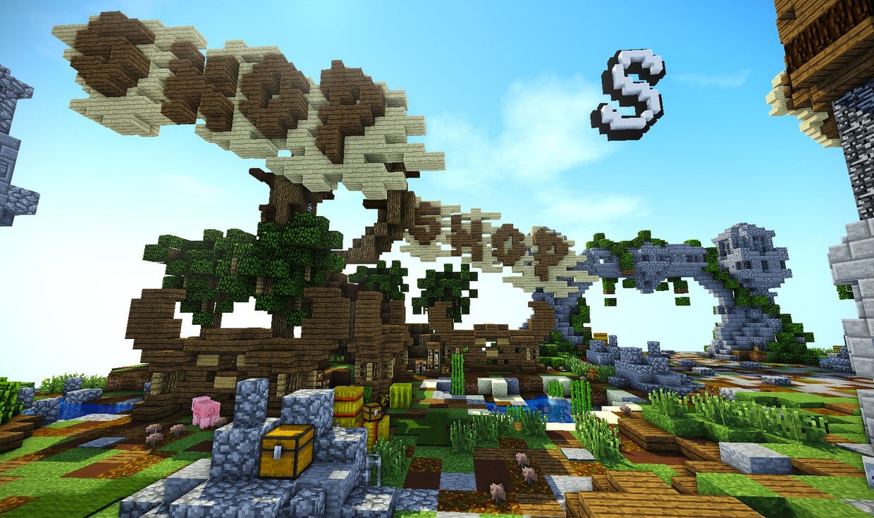 HCF+ROADS+TERRAIN 2000X2000 - Página web de minecraftmapbedrock