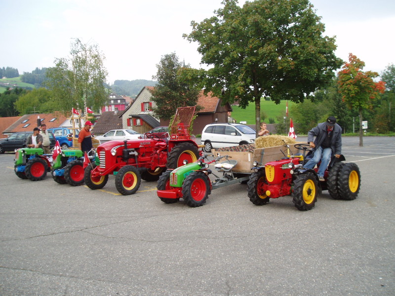 2009 - BUCHER Oldtimer Traktor, Schilter 3500 Fiat und Rapid