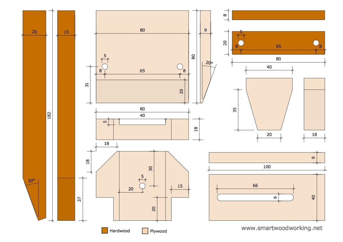 chisel honing guide : woodworking